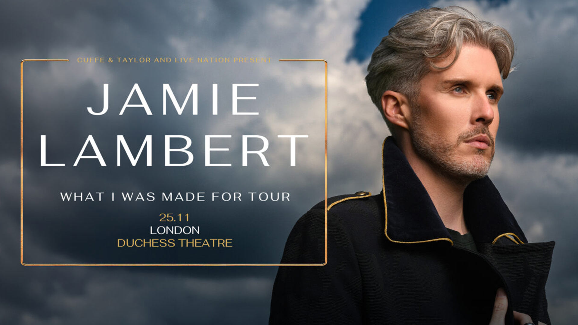 Jamie Lambert: What I Was Made For | Array Theatre Tickets London