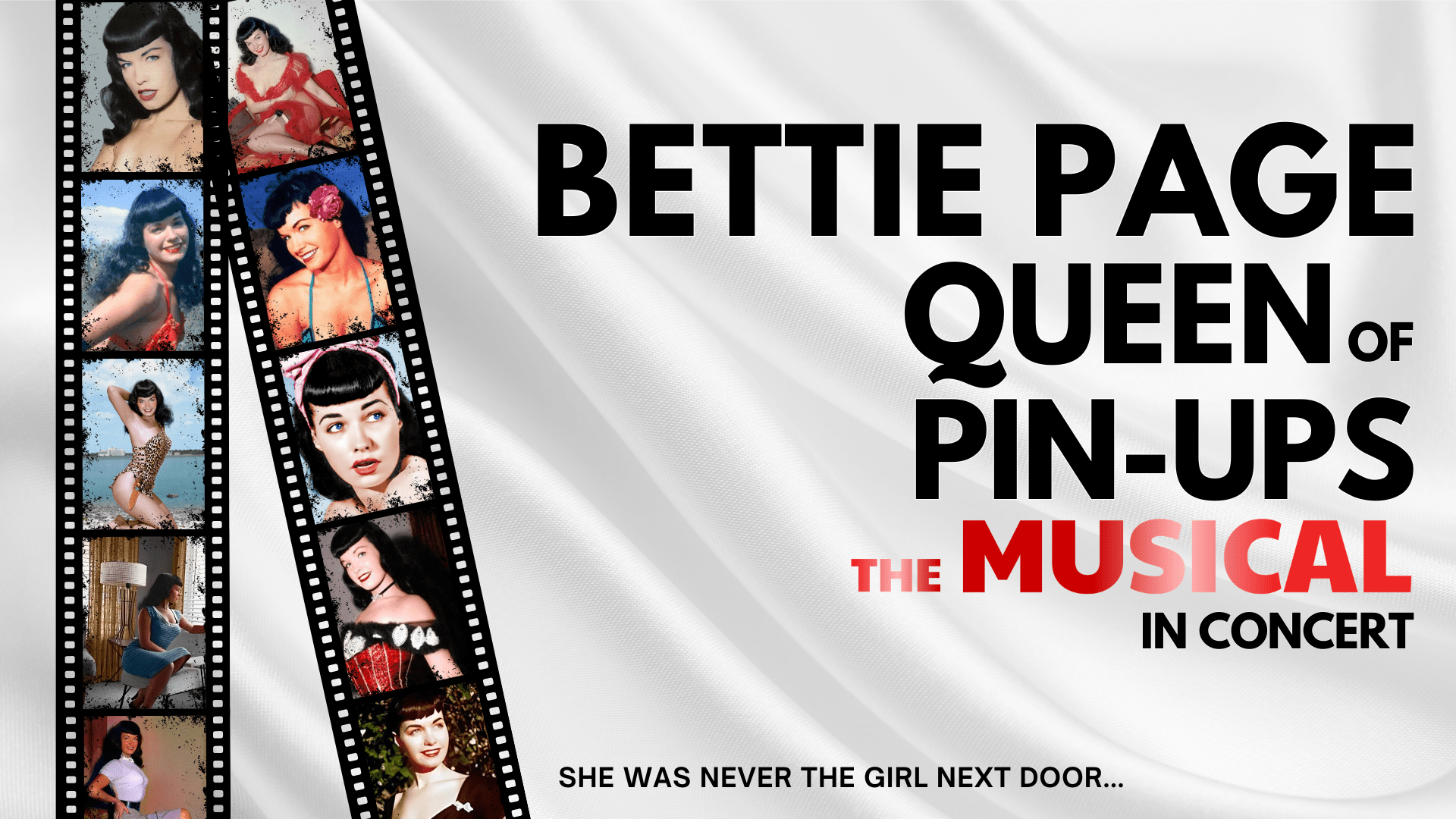 Bettie Page, Queen of Pin-Ups – The Musical | Theatre Tickets London