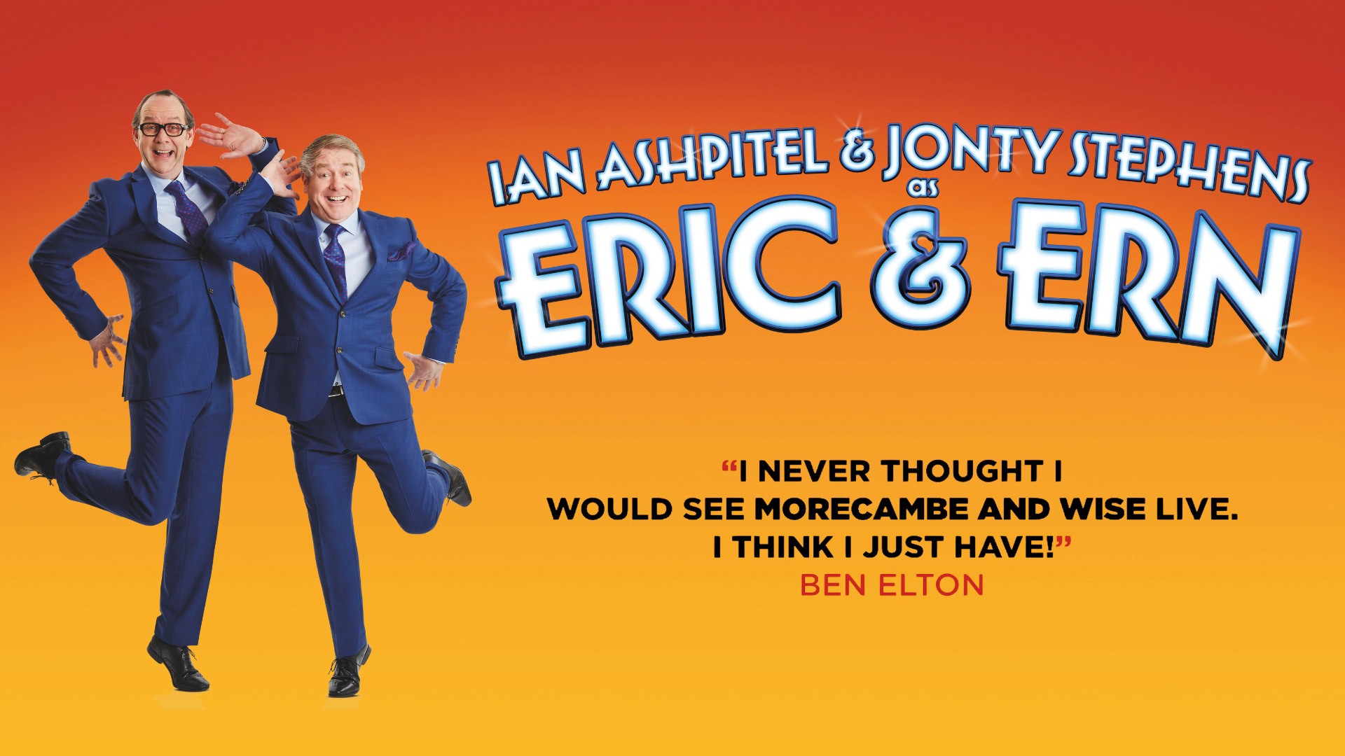 An Evening of Eric and Ern Tickets | Comedy Show | West End | Nimax Theatres